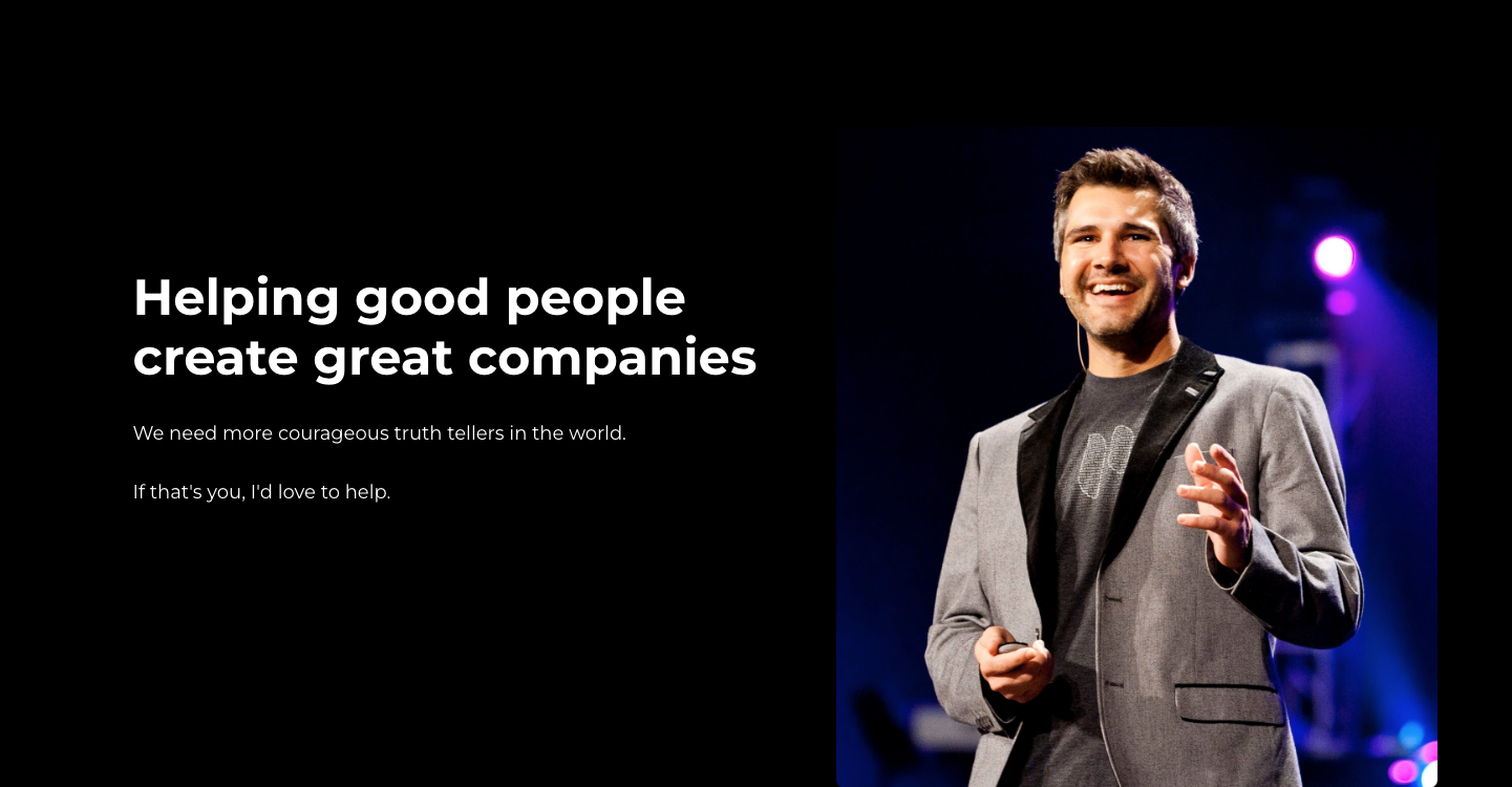 David Jay - Helping good people create great companies.